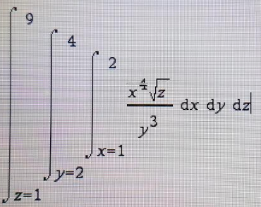 Solved 4 2 dx dy dz dx=1 v-2 z-1 | Chegg.com