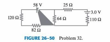 Solved Calculate the currents in each resistor of Fig. 26-50 | Chegg.com