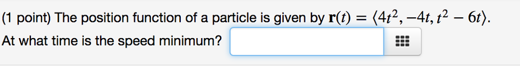Solved The position function of a particle is given by r(t) | Chegg.com