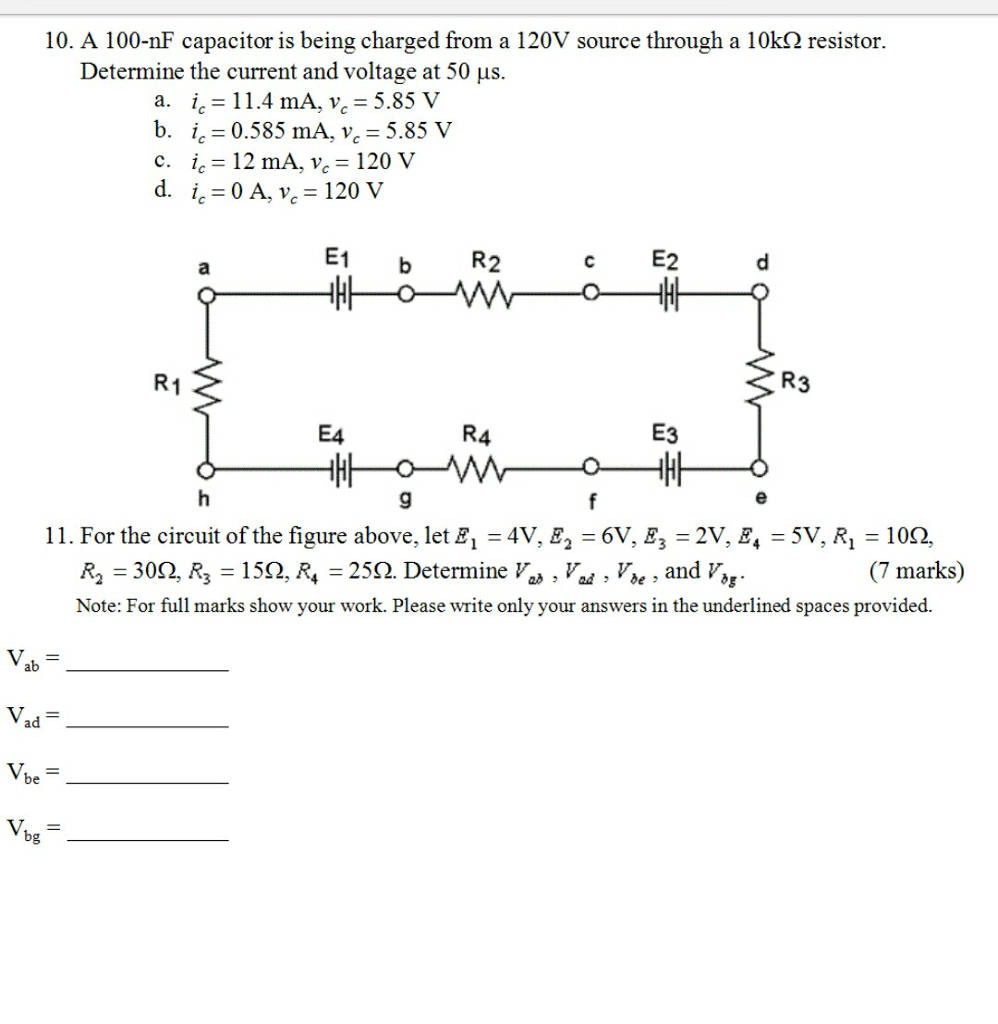 Solved Multiple Choice (Circle the letter beside your | Chegg.com