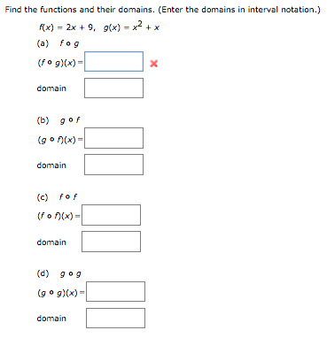 Solved (a) If g(x)-3x + 1 and h(x) = 9x2 + 6x + 6, find a | Chegg.com