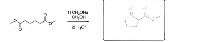 Solved 1) CH3ONa CH3OH | Chegg.com