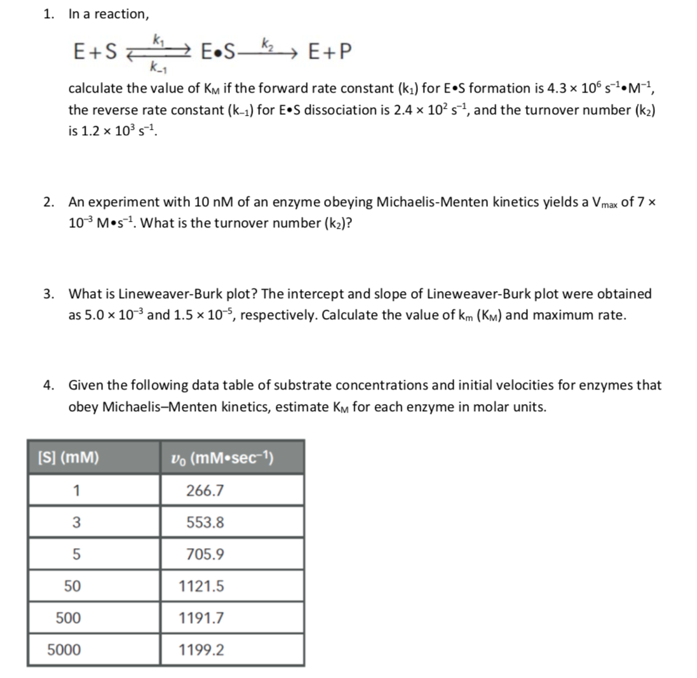 Solved 1. In a reaction, calculate the value of Kw if the | Chegg.com