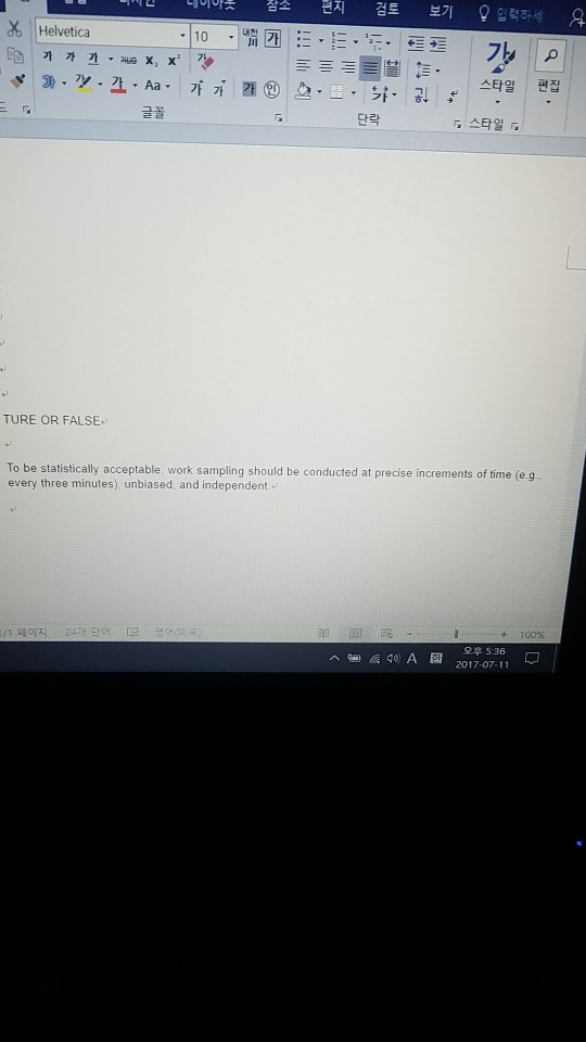 Solved To be statistically acceptable, work sampling should | Chegg.com