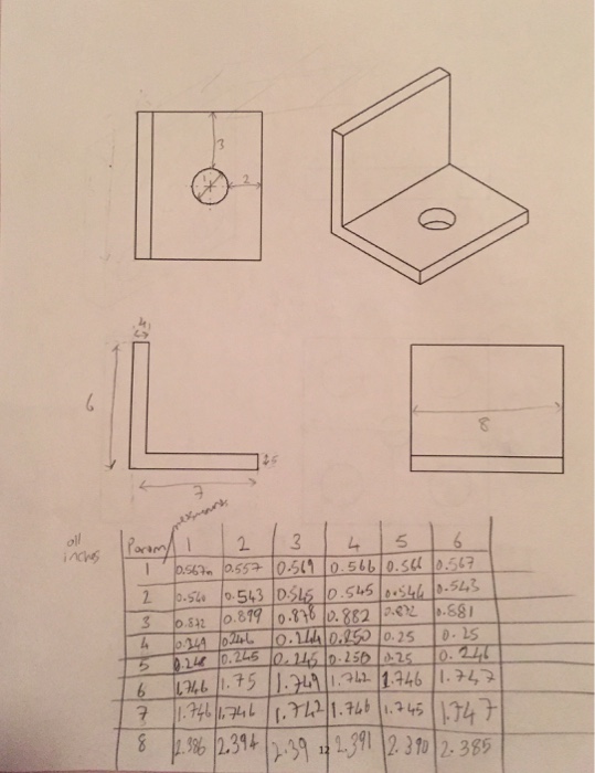 2. L-Block For both the tape-measure and caliper | Chegg.com
