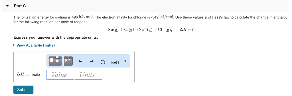 Solved Part A Write equations that show the processes that | Chegg.com