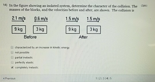 Solved 14) In the figure showing an isolated system, | Chegg.com