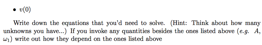 5: Solving the damped, driven oscillator (10 points) | Chegg.com