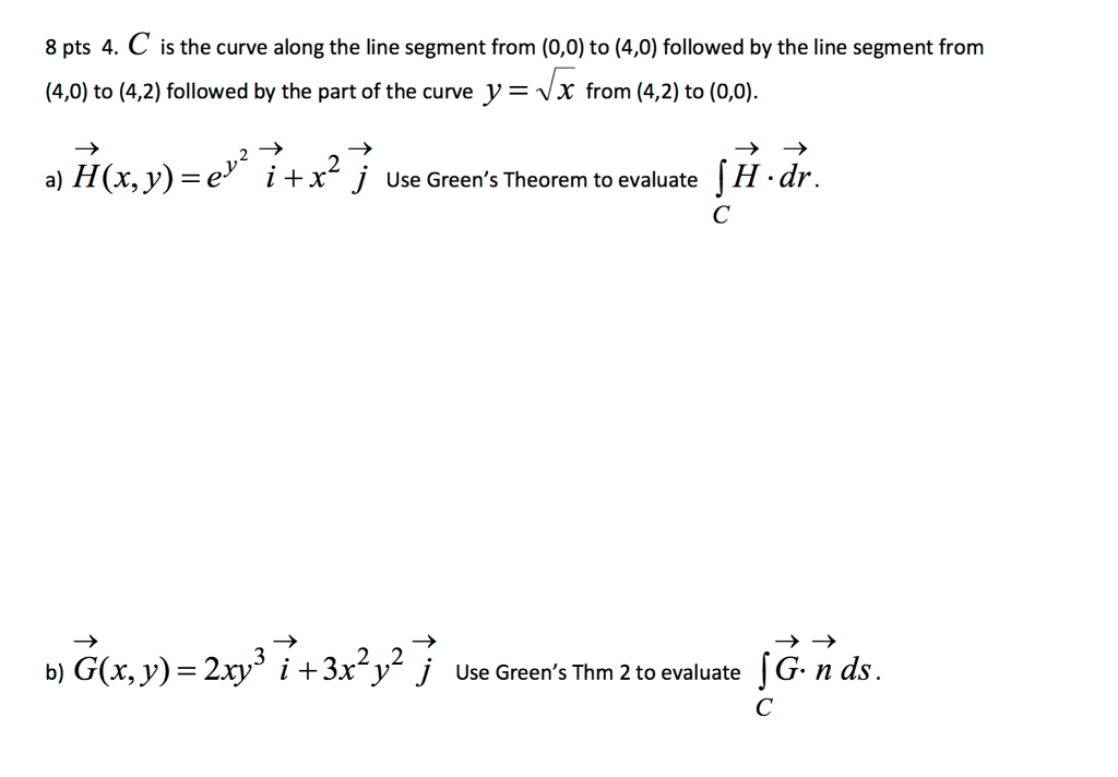 Solved C is the curve along the line segment from (0, 0) to | Chegg.com