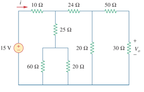 Solved Determine V0 and i for the following circuits: | Chegg.com