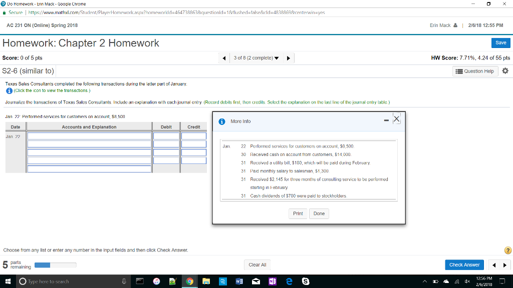 Solved Do Homework-Enn Mack-Google Chrome 0 Secure https | Chegg.com