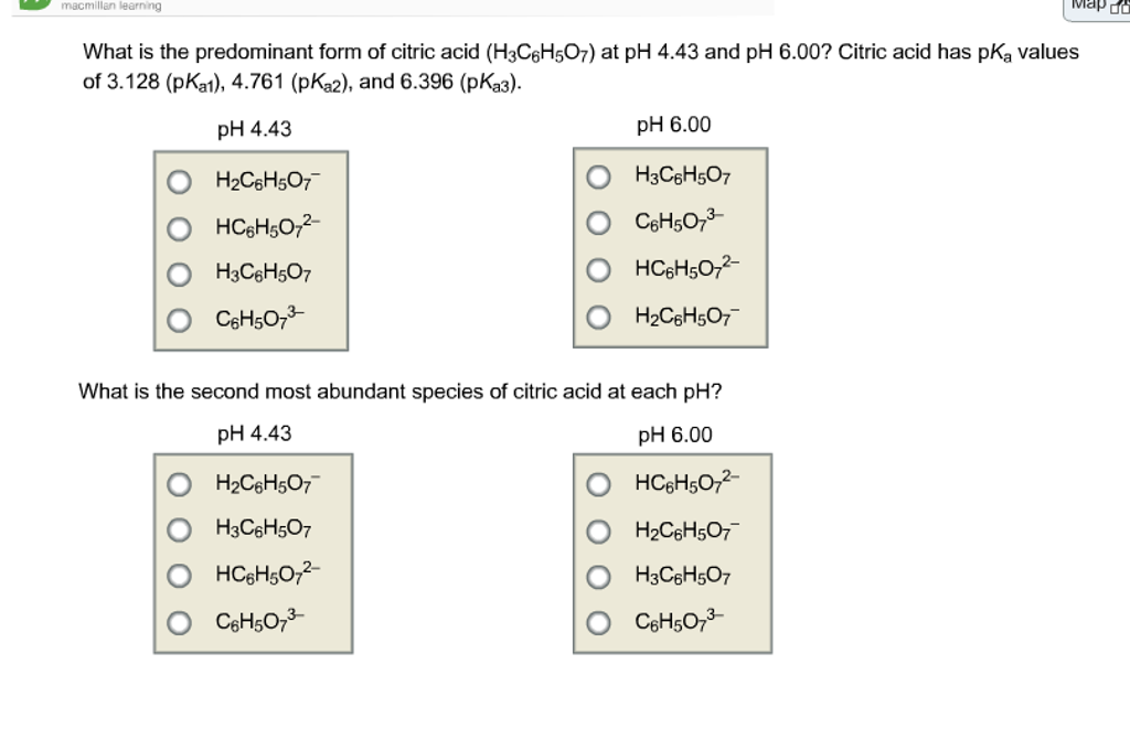 Citric Acid Pka Values - BlazeteHolloway