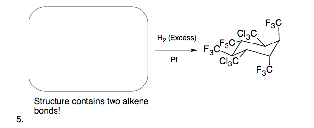 Solved F3C Cl2C H2 (Excess) Fac3 3 Pt Cl3C FaC 3 Structure | Chegg.com
