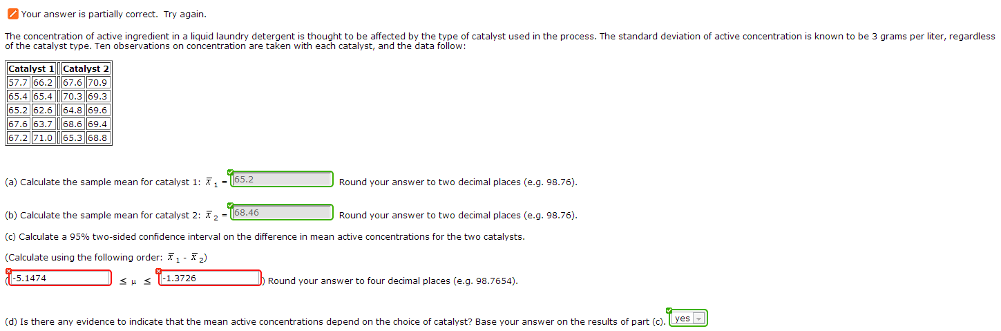 Solved The concentration of active ingredient in a liquid | Chegg.com