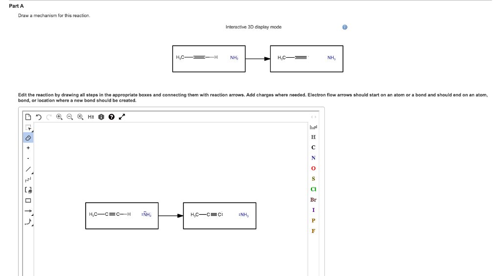 Solved Draw a mechanism for this reaction. Edit the | Chegg.com