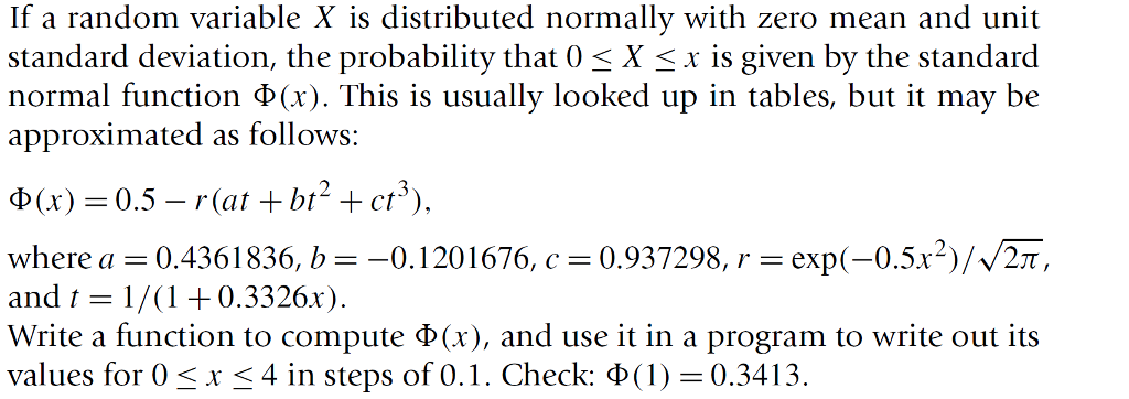 Solved If a random variable X is distributed normally with | Chegg.com