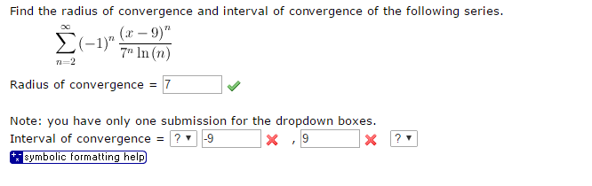 Solved Find the radius of convergence and interval of | Chegg.com