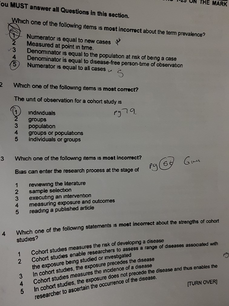 Solved ou MUST answer all Questions in this section. 3 ON | Chegg.com