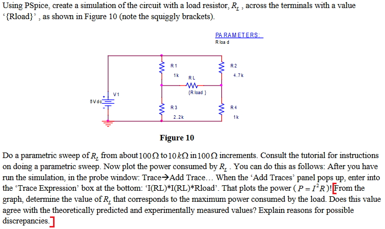 Solved Using PSpice, create a simulation of the circuit with | Chegg.com