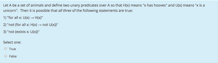 Solved Let A be a set of animals and define two unary | Chegg.com