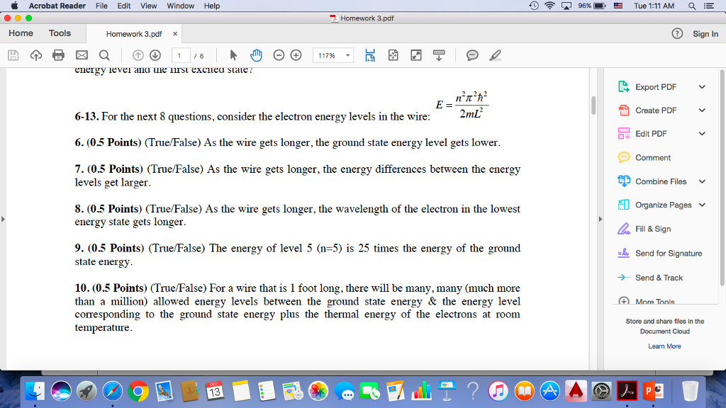 Solved Acrobat Reader File Edit View Window Help Homework | Chegg.com