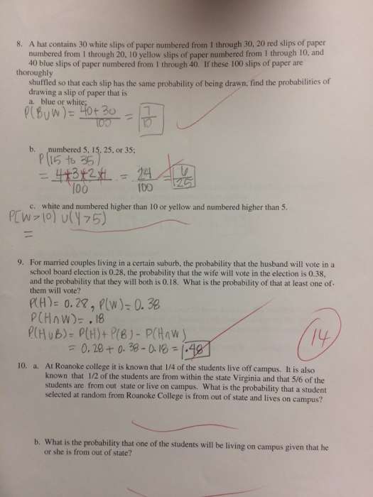 Solved A hat contains 30 white slips of paper numbered from | Chegg.com