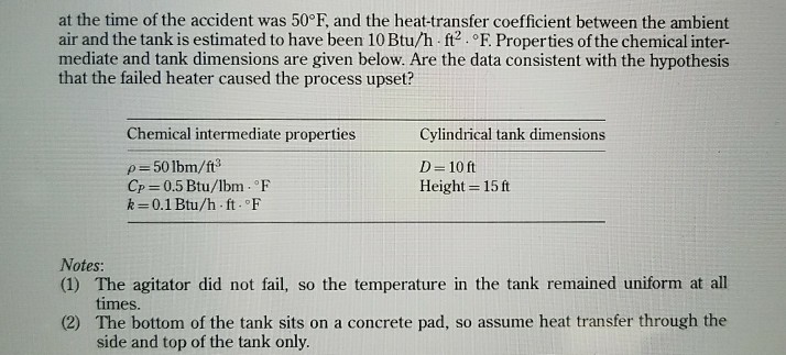 Solved (2.15) At 7:15 PM a process upset at a chemical plant | Chegg.com