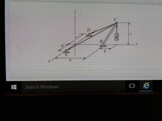 Solved Part what is the weight of an unknown hanging | Chegg.com