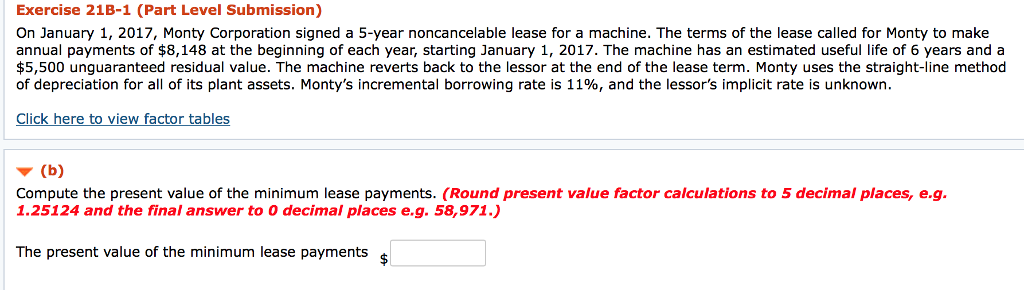 Solved Exercise 21B-1 (Part Level Submission) On January 1, | Chegg.com