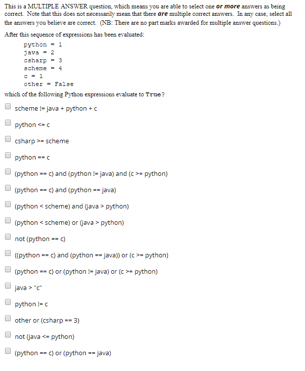 Solved This is a MULTIPLE ANSWER question, which means you | Chegg.com