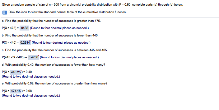 Solved Given a random sample of size of n 900 from a | Chegg.com