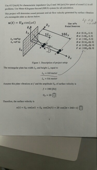 Solved Use 415 [rayls] for characteristic impedance (pc) and | Chegg.com