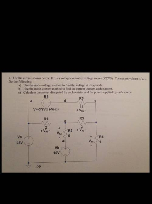 Solved For the circuit shown below, B1 is a | Chegg.com