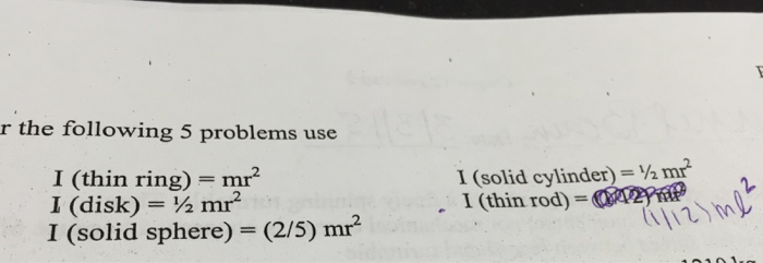Solved Using the Parallel - Axis Theorem, calculate the | Chegg.com