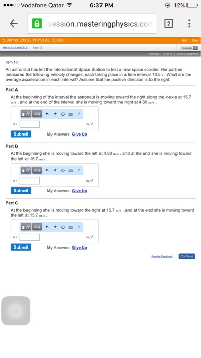 Solved An astronaut has left the international) Space | Chegg.com