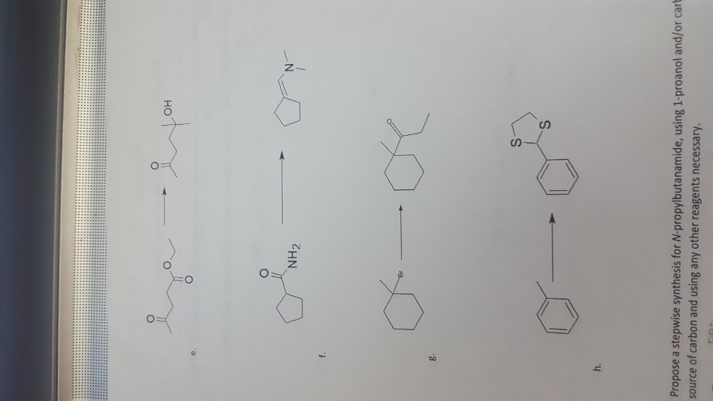 Solved Using any reagents necessary, provide a stepwise | Chegg.com