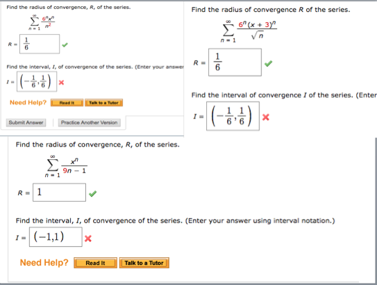 Solved Find The Radius Of Convergence R Of The Series