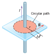 Solved The wire in the drawing carries a current of 14 A. | Chegg.com