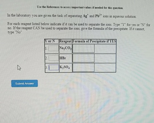 Solved Use the References to access important values if | Chegg.com