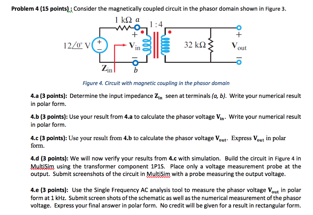 Solved Consider the magnetically coupled circuit in the | Chegg.com