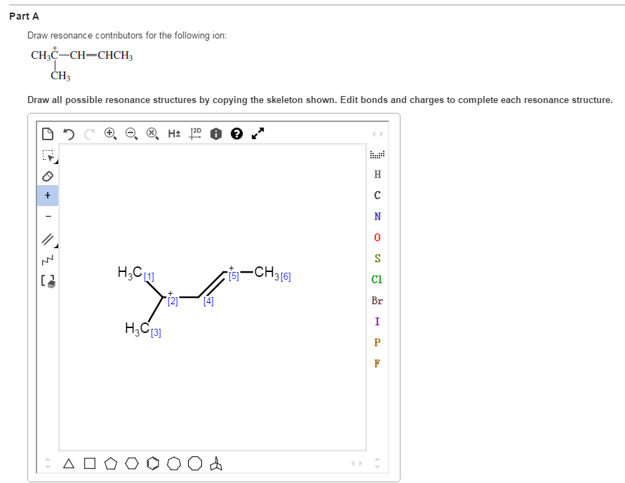 Solved Draw resonance contributors for the following ion: | Chegg.com Solved Draw resonance contributors for the following ion: | Chegg.com