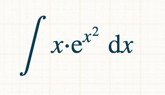 Solved Integrate x.e^x^2 dx Please show me the steps not | Chegg.com