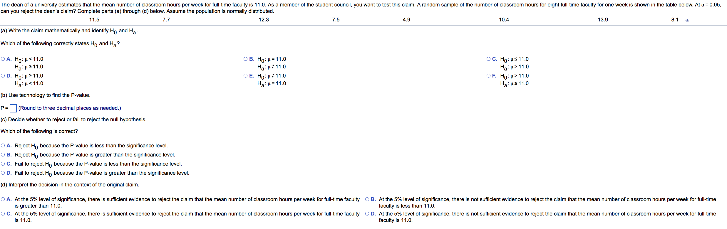 Solved The dean of a university estimates that the mean | Chegg.com