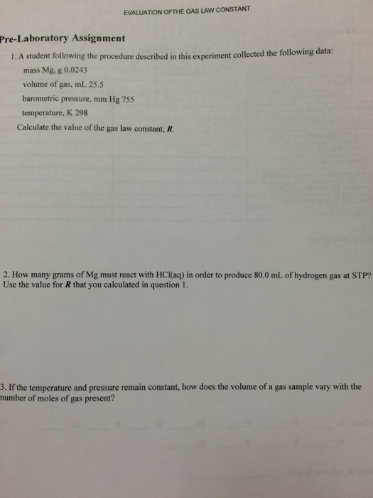 Solved LA student following the procedure described in this | Chegg.com