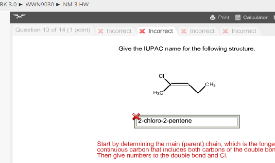 Solved Give the IUPAC name for the following structure. | Chegg.com