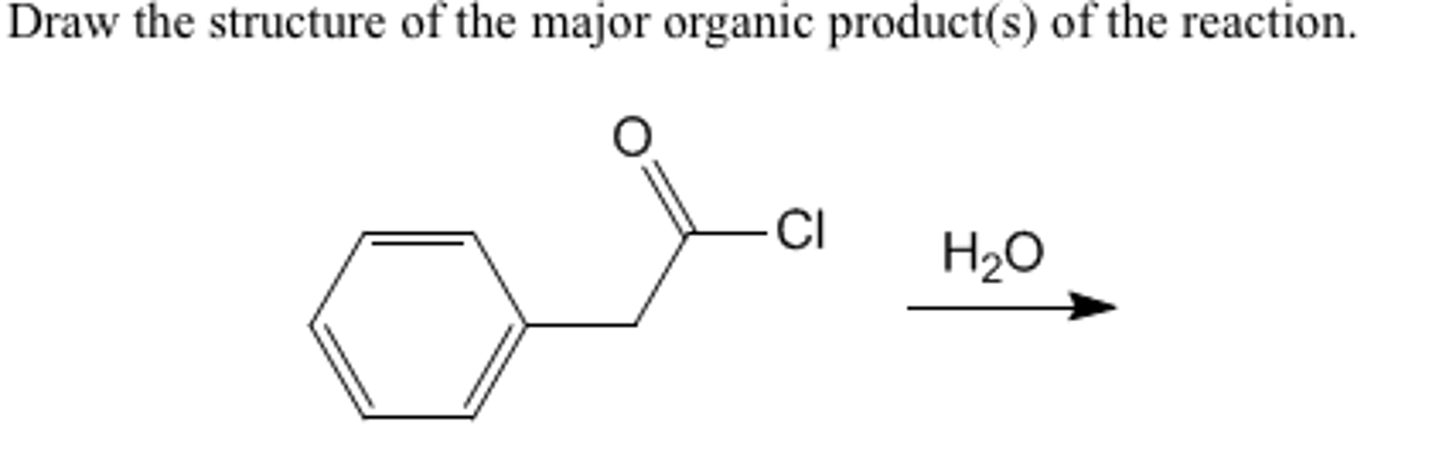 Solved Draw the structure of the major organic product(s) of | Chegg.com