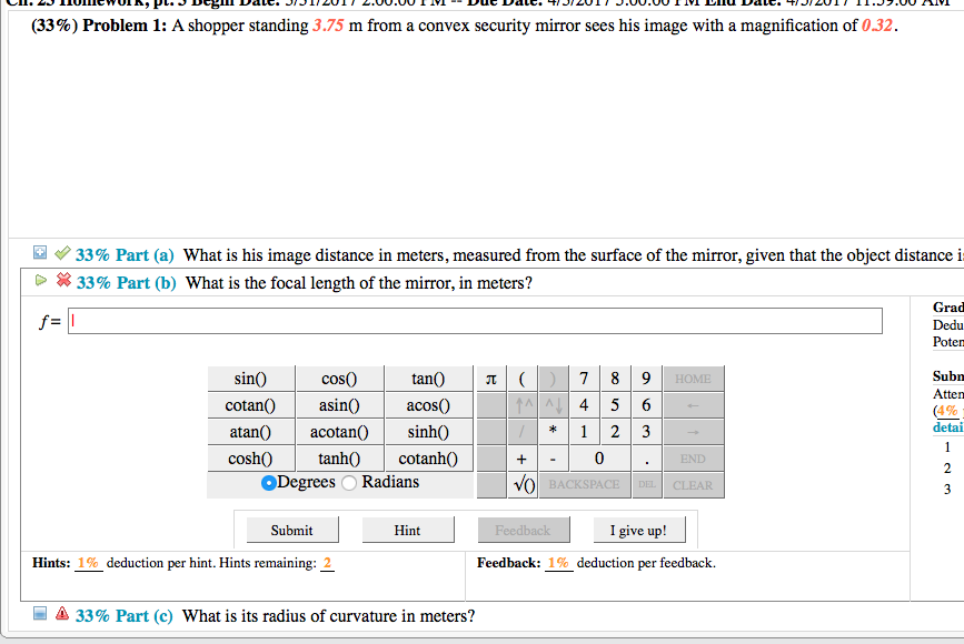 Solved I have solved part A, which the answer was -1.2. I | Chegg.com