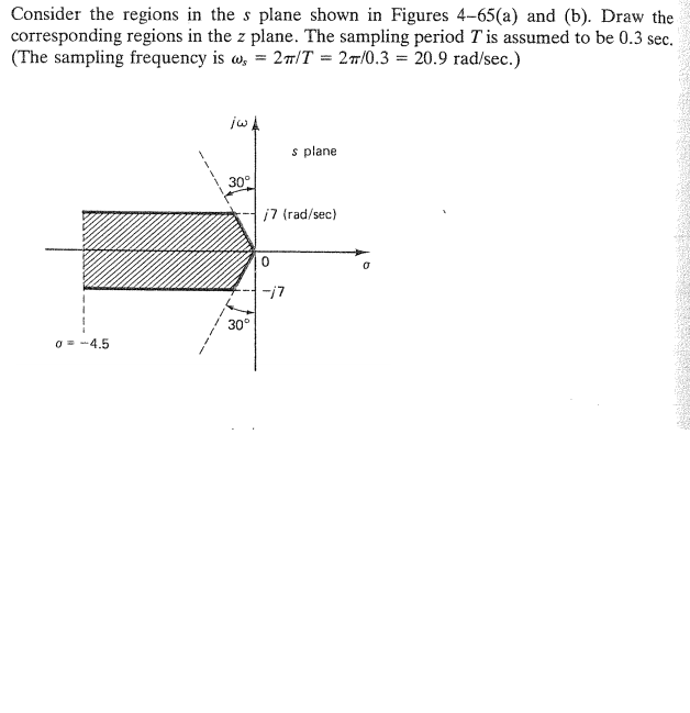 Solved Consider the regions in the s plane shown in Figure | Chegg.com