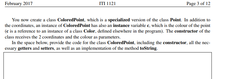 Solved Question 1 25 Marks This Question Is About Java 