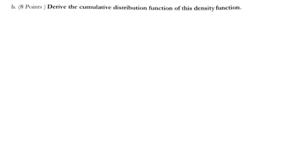 Solved Consider The Probablity Density Function Defined By 4015